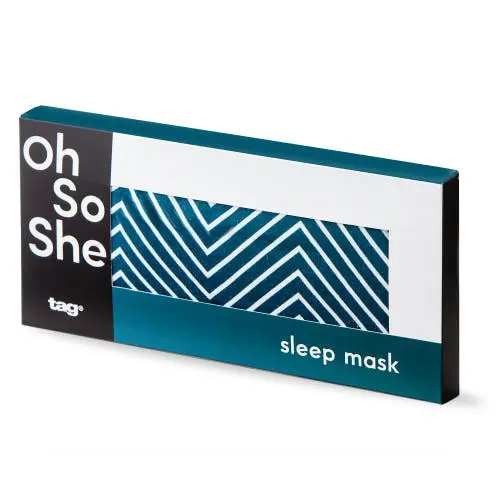TAG Chevron Sleep Mask Cotton Everyday
