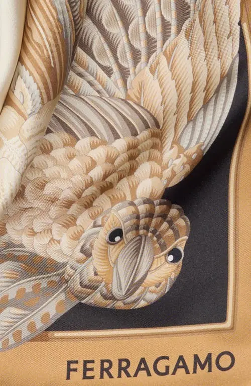 FERRAGAMO Amazzonia Silk Scarf