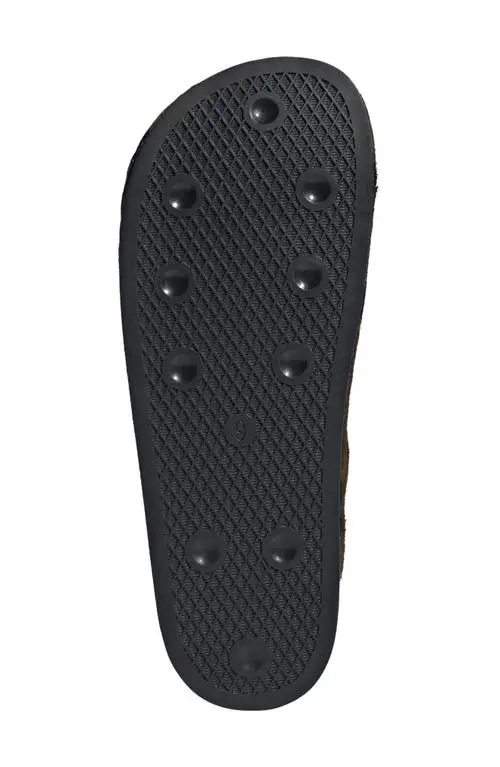 Adidas Adimule Suede Slide - Cblack/cbl