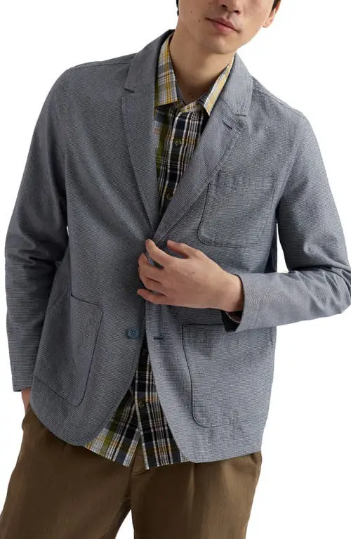 SEASALT CORNWALL Dominick Organic Cotton Blazer - Blue Sail