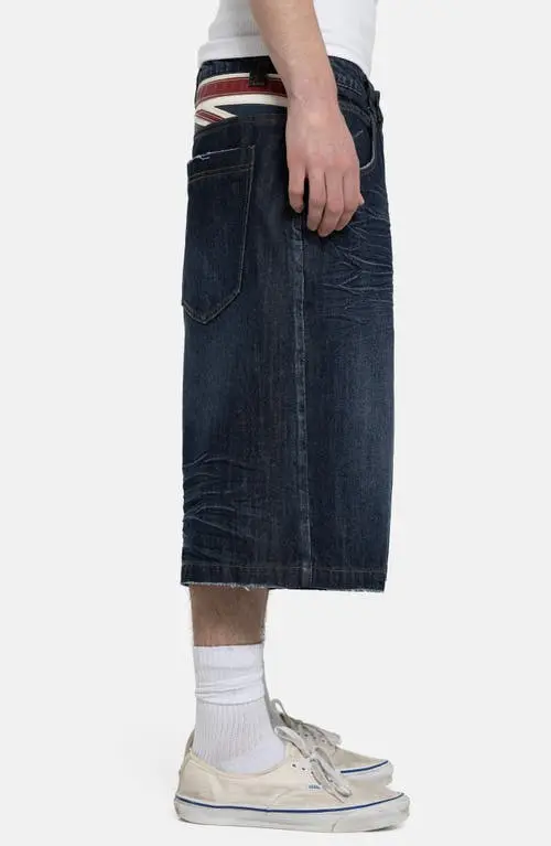 JADED LONDON Kingdom Colossus Baggy Denim Shorts