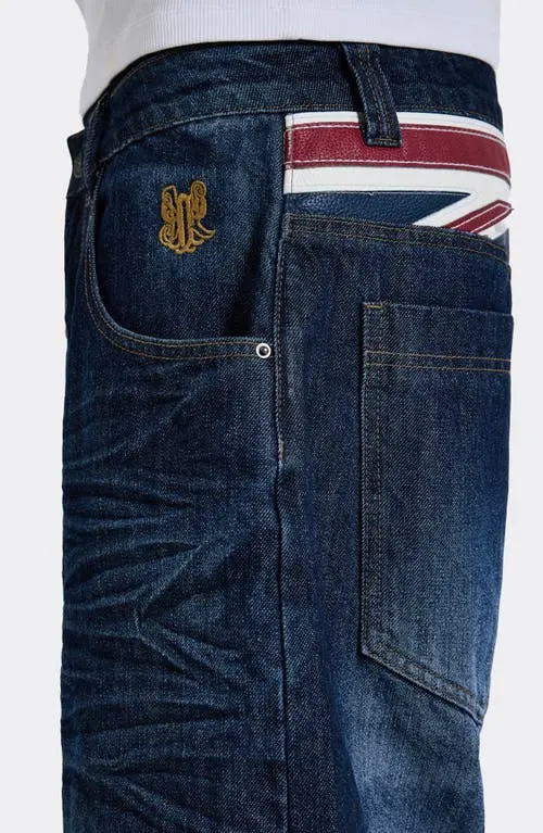 JADED LONDON Kingdom Colossus Baggy Denim Shorts