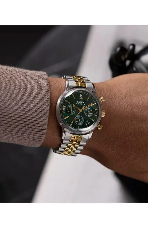 Timex® Marlin Chronograph Bracelet Watch