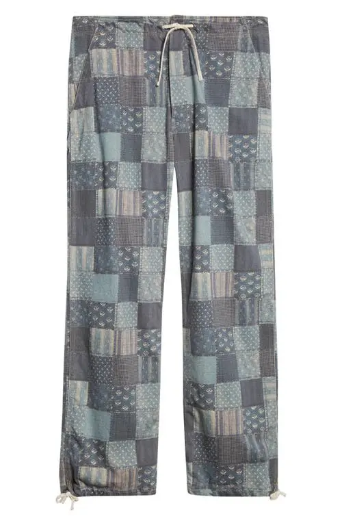 Double Rl Patchwork Trompe L'oeil Jersey Joggers