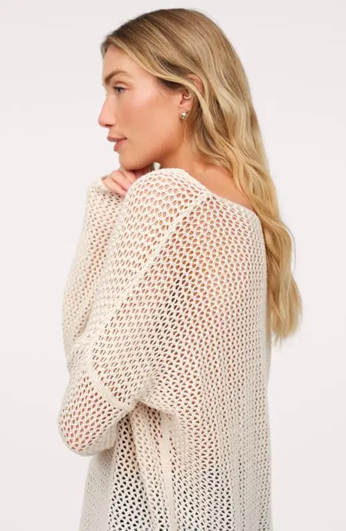 NUUDS Summer Breeze Open Stitch Sweater