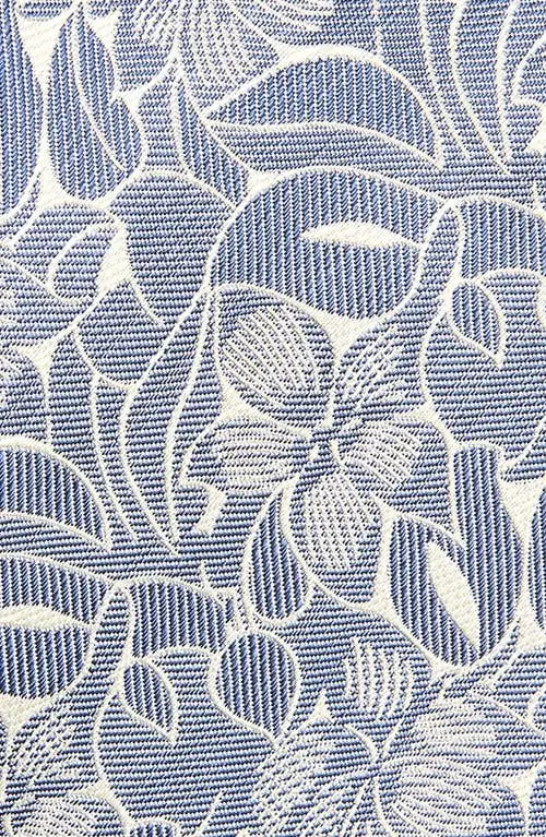 David Donahue Floral Silk Jacquard Neck Tie