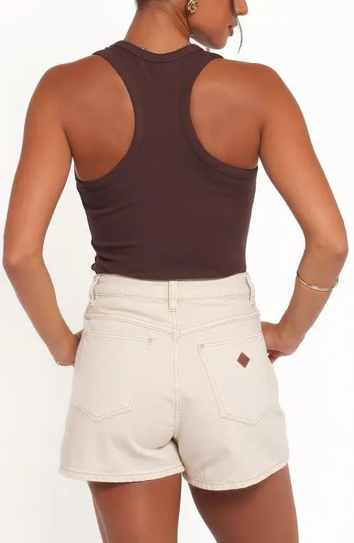 PETAL & PUP Racerback Ribbed Tank