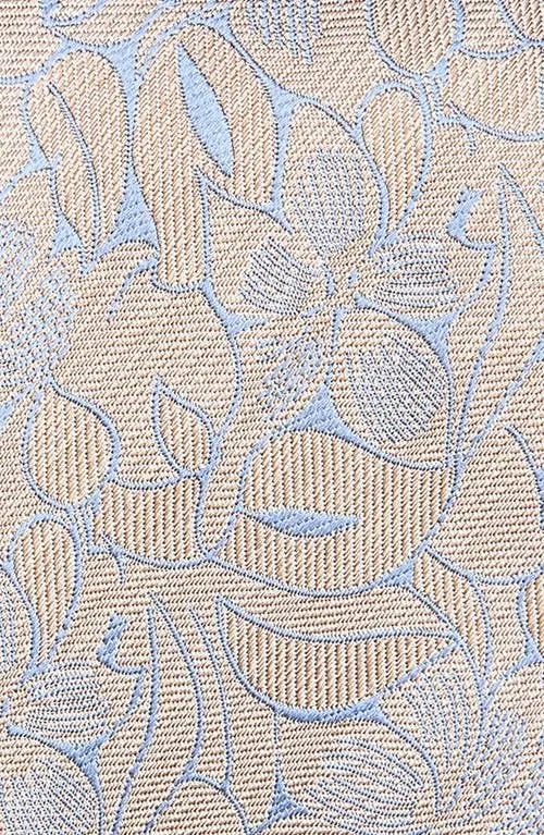 David Donahue Floral Silk Jacquard Neck Tie