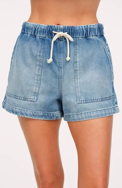 NUUDS Tie Waist Denim Shorts