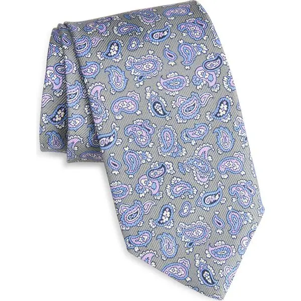 David Donahue Paisley Silk Neck Ties