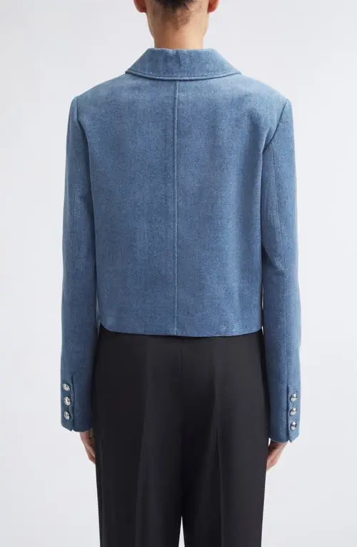 Altuzarra Astley Cropped Denim Jacket