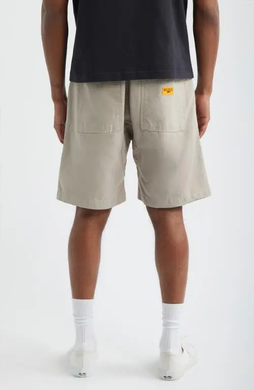 SERVICE WORKS Classic Cotton Poplin Chef Shorts - Stone