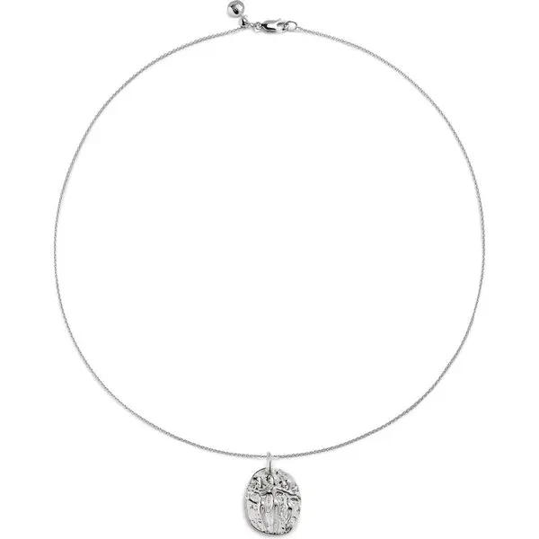 Monica Vinader Sisterhood Pendant Necklace - Sterling Silver