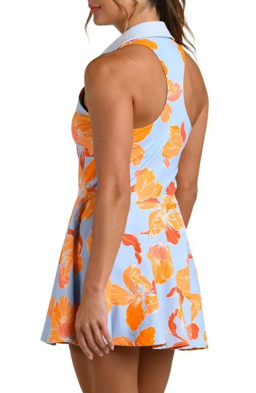 La Blanca Outline Floral Tennis Dress