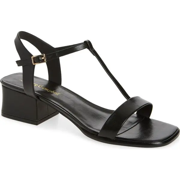 Jeffrey Campbell Austere Ankle Strap Sandal - Black