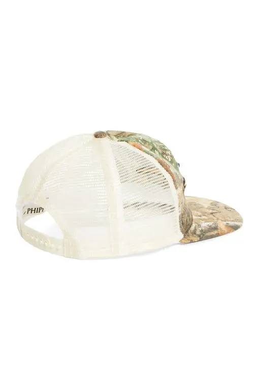 PHIPPS Star Logo Embroidered Soft Body Snapback Trucker Cap