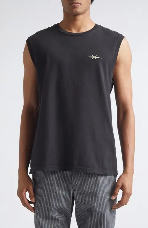 PHIPPS Star Logo Muscle Tee - Black