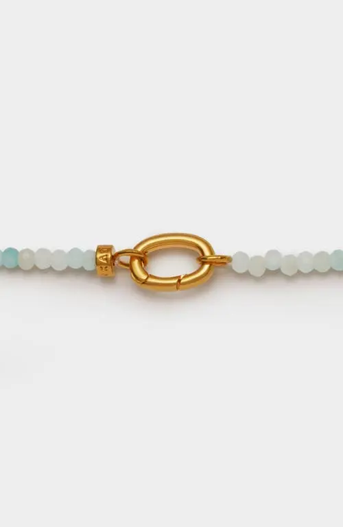 KATIE LOXTON Amazonite Beaded Bracelet With Clasp