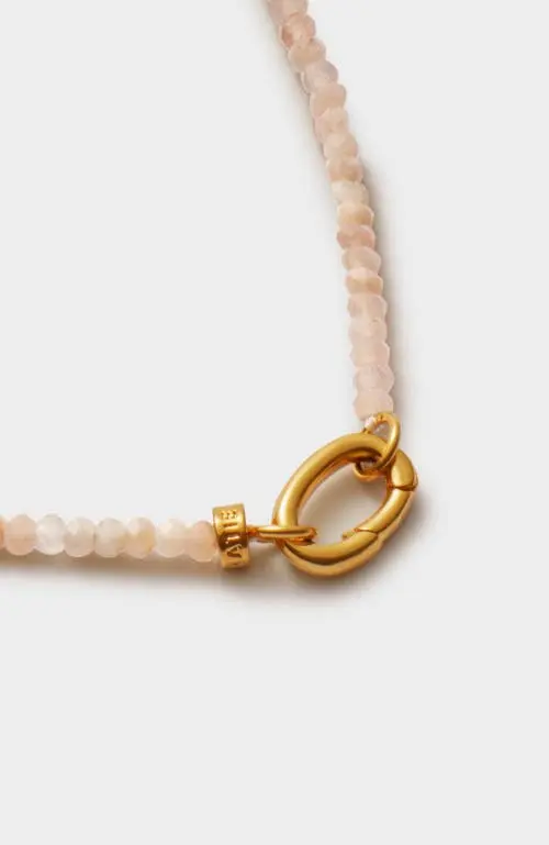 KATIE LOXTON Sunstone Semi-precious Stone Necklace With Clasp