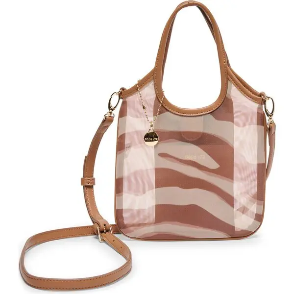 Dolce Vita Sylvene Canvas Crossbody - Zebra