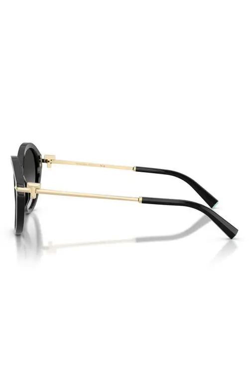Tiffany & Co. 56mm Gradient Round Sunglasses