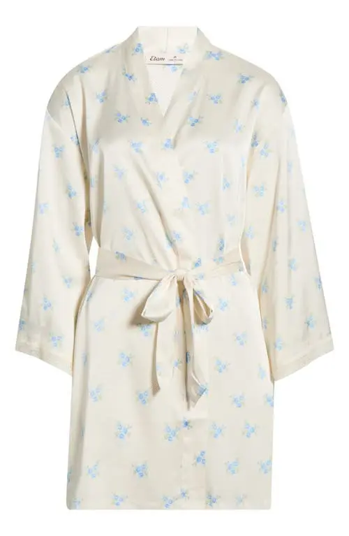 ETAM Noreen Floral Satin Wrap