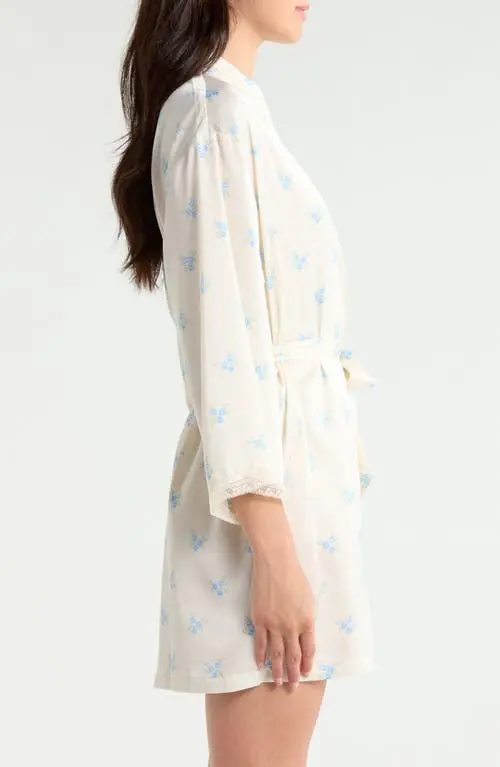 ETAM Noreen Floral Satin Wrap