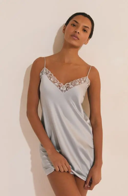 ETAM Naeve Lace Trim Satin Chemise