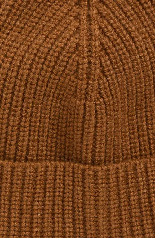 Valentino Garavani Cashmere Beanie - Camel
