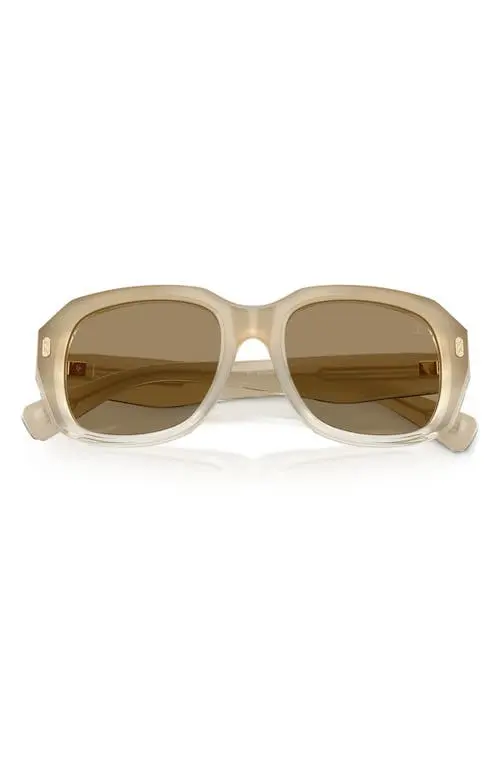 Brunello Cucinelli Demetra 53mm Square Sunglasses