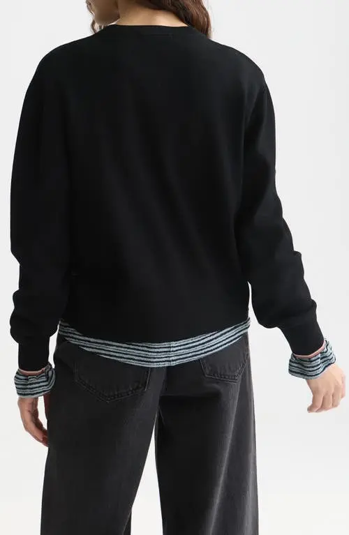 Scotch & Soda Compact Relaxed Fit Button Front Cardigan