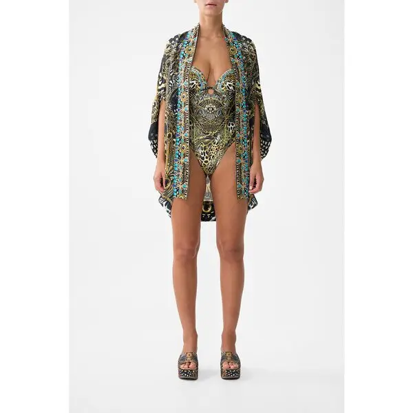 Camilla Open Front Cardigen Cape - Feline Folklore