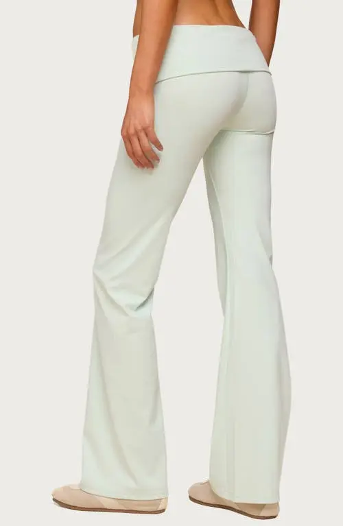 EDIKTED Oriane Foldover Flare Leggings
