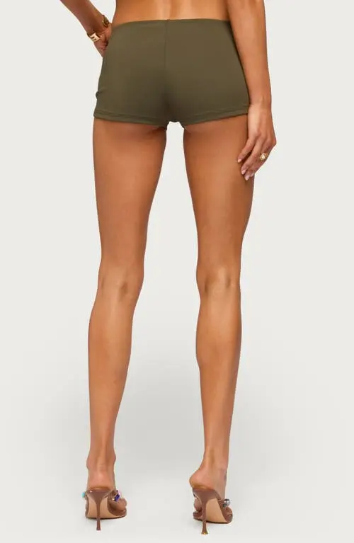 EDIKTED Carine Metal Ring Micro Shorts