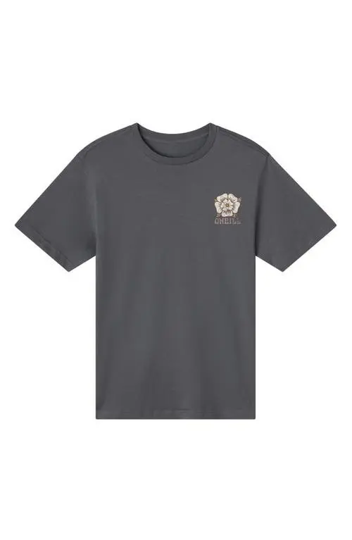 O'Neill Adorned Graphic Oversized T-shirt - Phantom