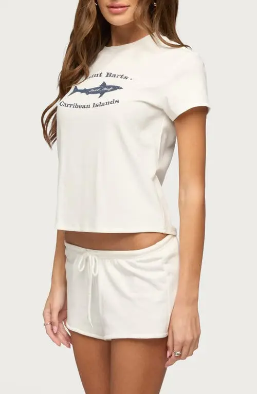EDIKTED Ediksurfsclb Cotton Stretch T-shirt
