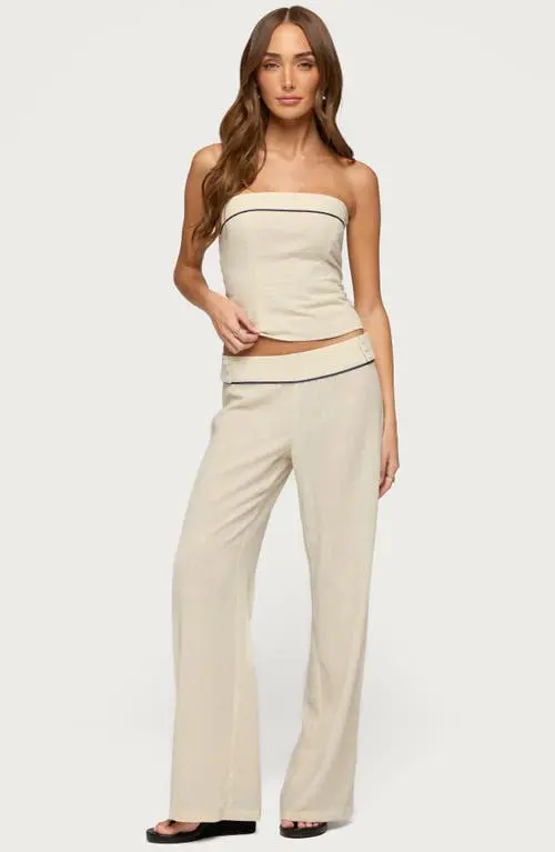 EDIKTED Dorine Strapless Bandeau Top