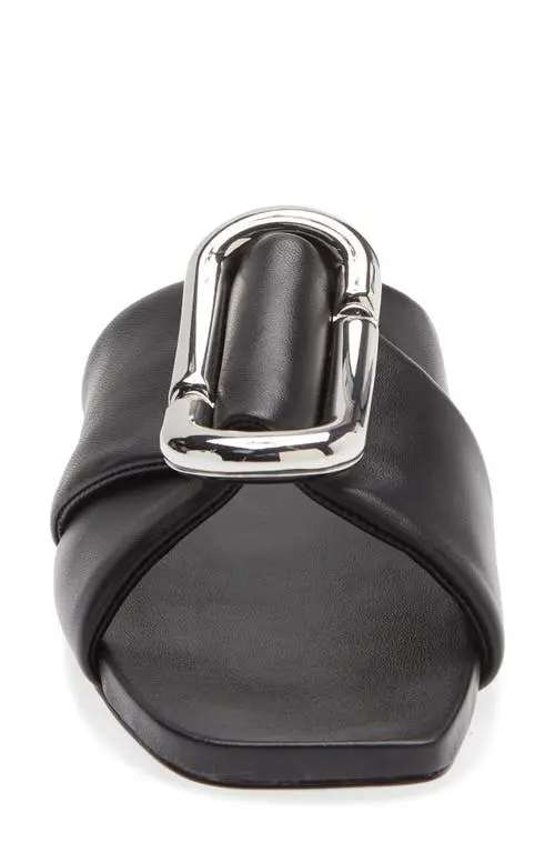 Marc Jacobs The Pop J Marc Slide Sandal - Black