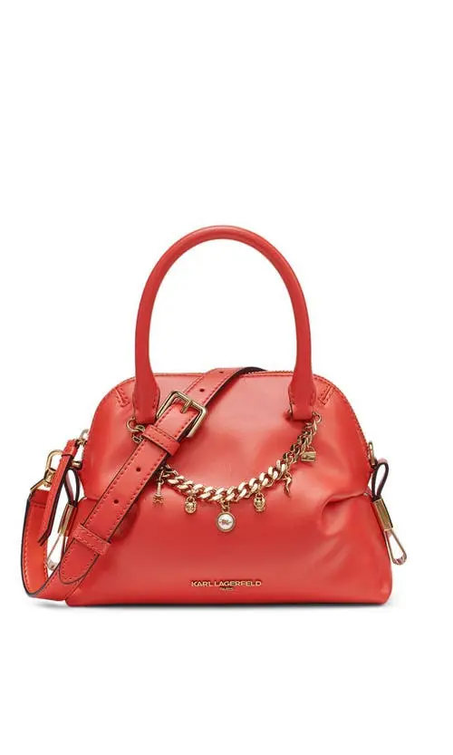 Karl Lagerfeld Paris Charlaine Crossbody Bag - Vermillon
