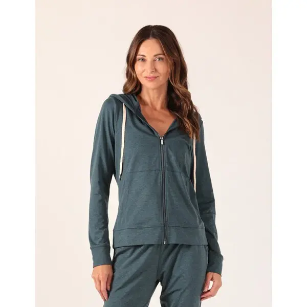 GLYDER Full Zip Lightweight Hoodie - Slate