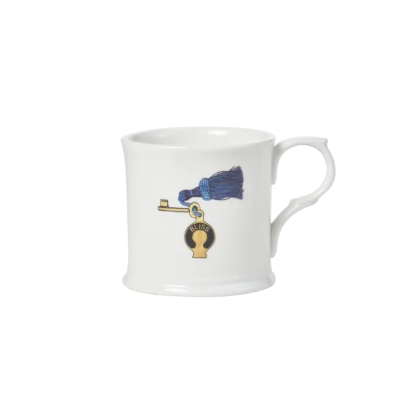 HANKOOK 1943 Thibaud Herem Objet Tea Mug - Blue Key