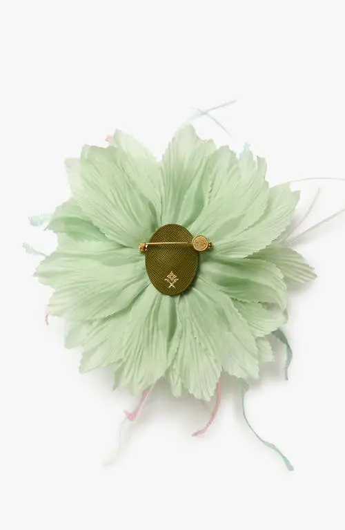 HELENA SIMON Chrysanthemum Floral Brooch