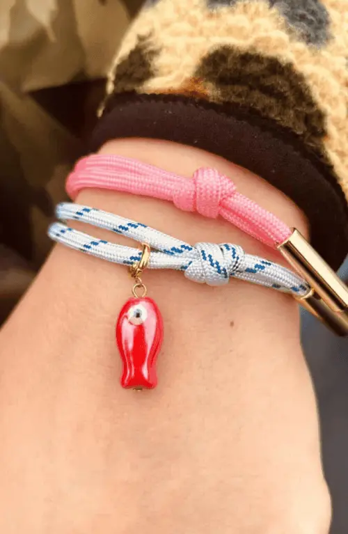 NICKEL & SUEDE Fish Charm