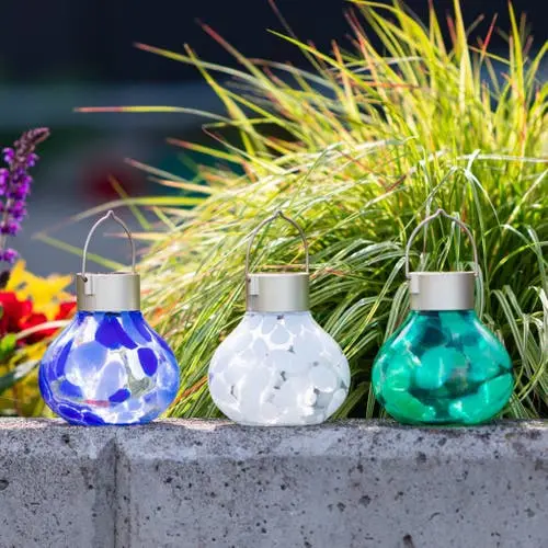 ALLSOP HOME & GARDEN Solar Tea Lantern 3-pack