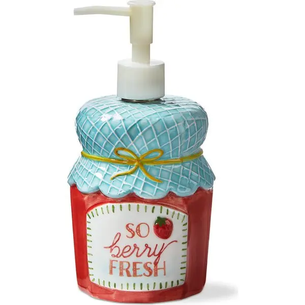 TAG Jam Jar Soap Pump Multi Earthenware Summer