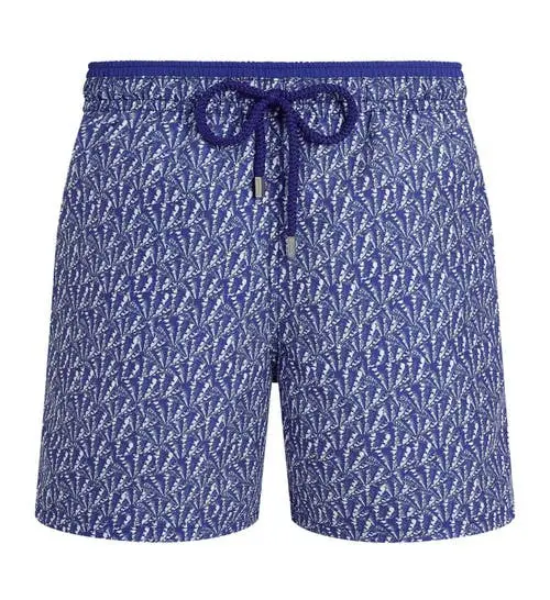 Vilebrequin Graphic Shells Swim Trunks - Royal Sky