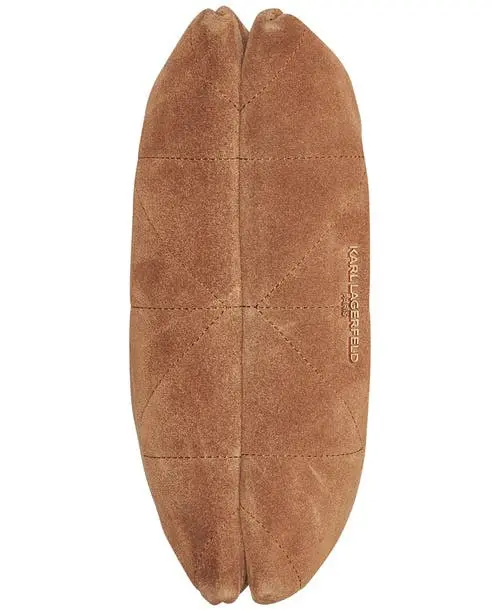 Karl Lagerfeld Paris Amandine Suede Crossbody Bag