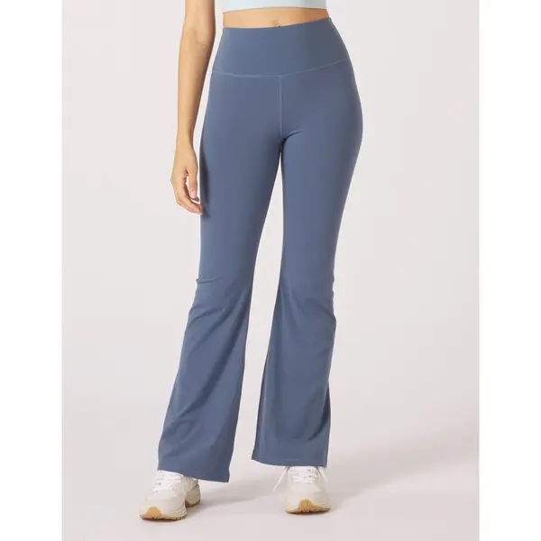 GLYDER Sultry Flare Leggings - Washed Blue
