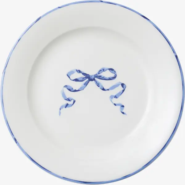 HANKOOK 1943 Ribbon Blue Set Of 2 Plates - Basic