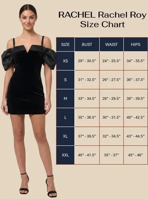 Rachel Rachel Roy Valentina Velvet Mini Dress With Taffeta Sleeves